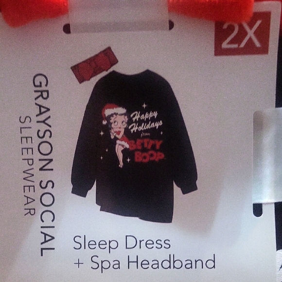 Betty Boop | Intimates & Sleepwear | Grayson Social Betty Boop Sleep ...